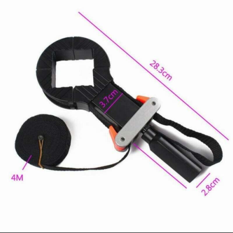 Promo Tali Clamp Bingkai 4 Sisi-corner Clamp Sudut Siku Woodworking ...