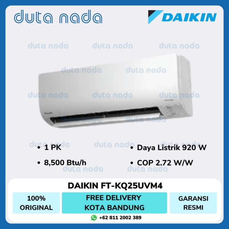 Jual DAIKIN AC FLASH INVERTER 1 PK FT-KQ25UVM4 di Seller Duta Nada Official Store - Jl. Braga No ...