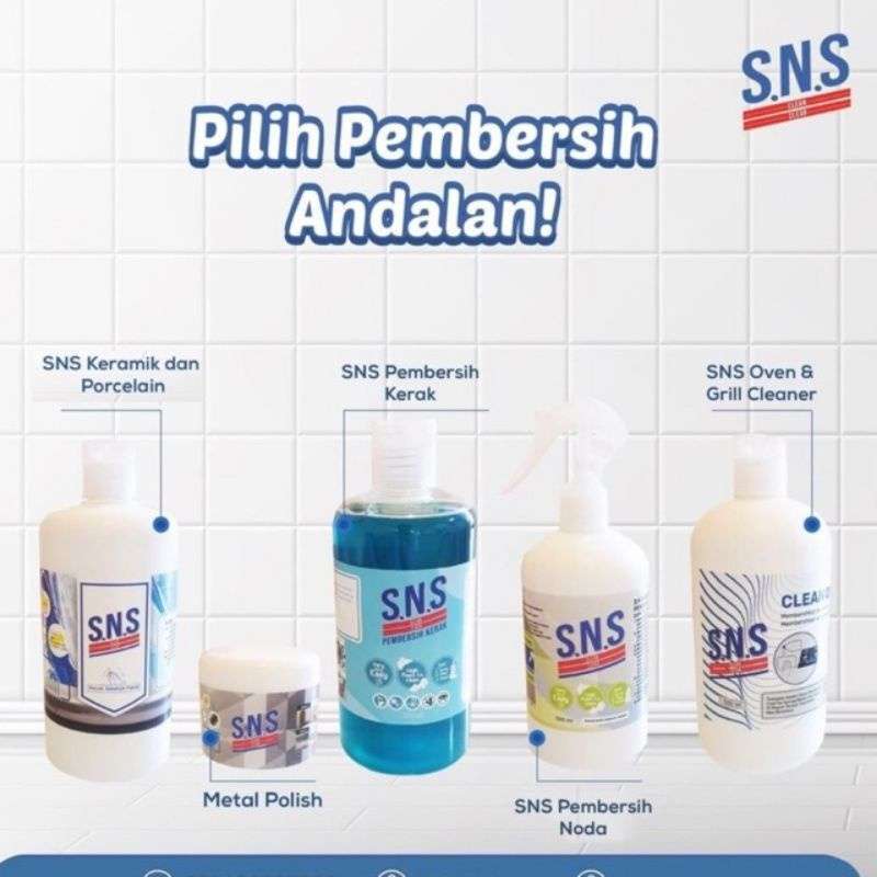 Jual Sns Pembersih Kerak Air Noda Keramik Oven Metal Di Seller Celced Market - Gang Buntu, Kota ...