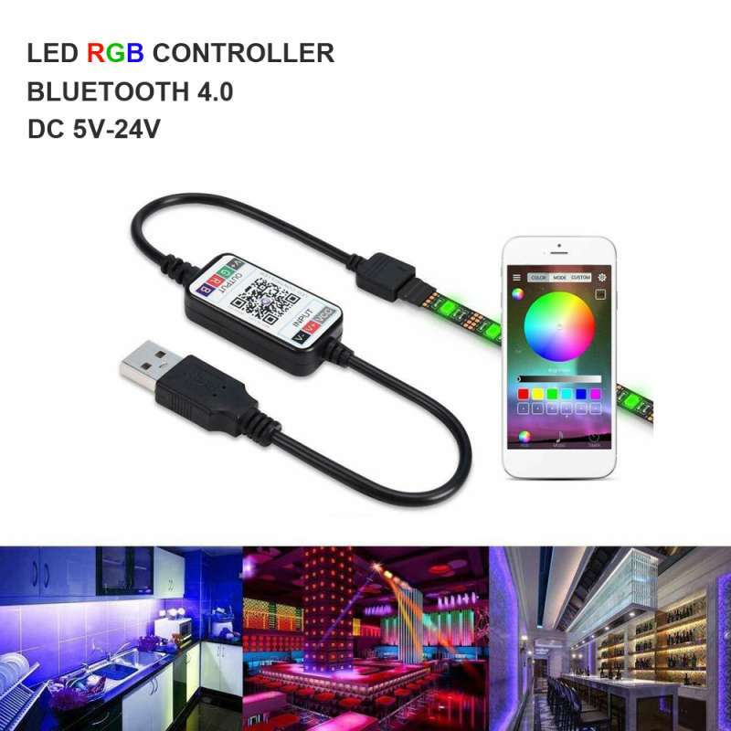 Jual Modul Led Rgb Bluetooth Android Ios Led Strip Rgb Music Controller ...
