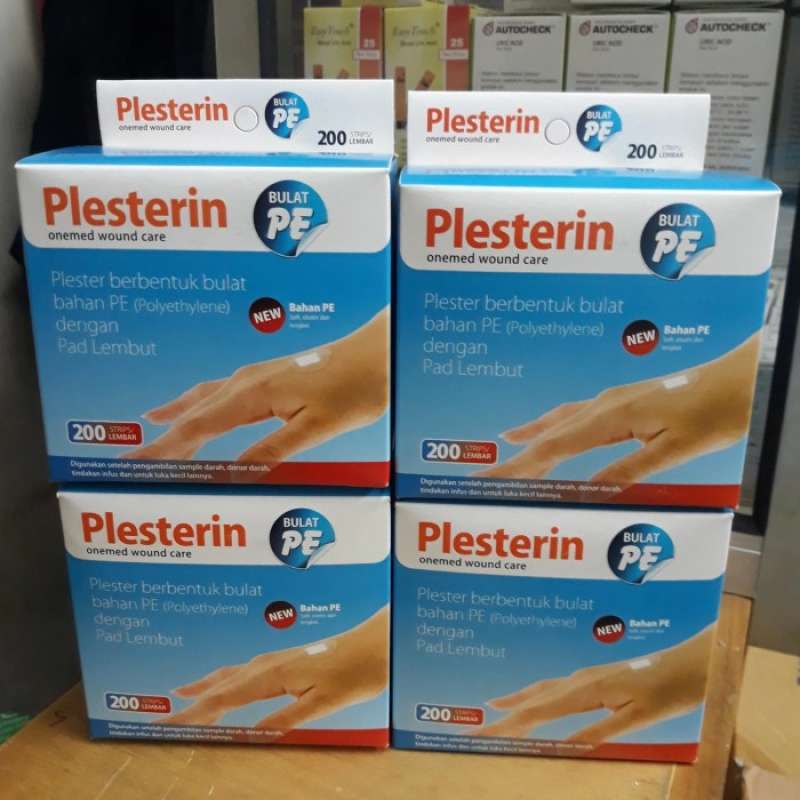 Jual plesterin plester bulat tranparan 200 di Seller Ella Store ...