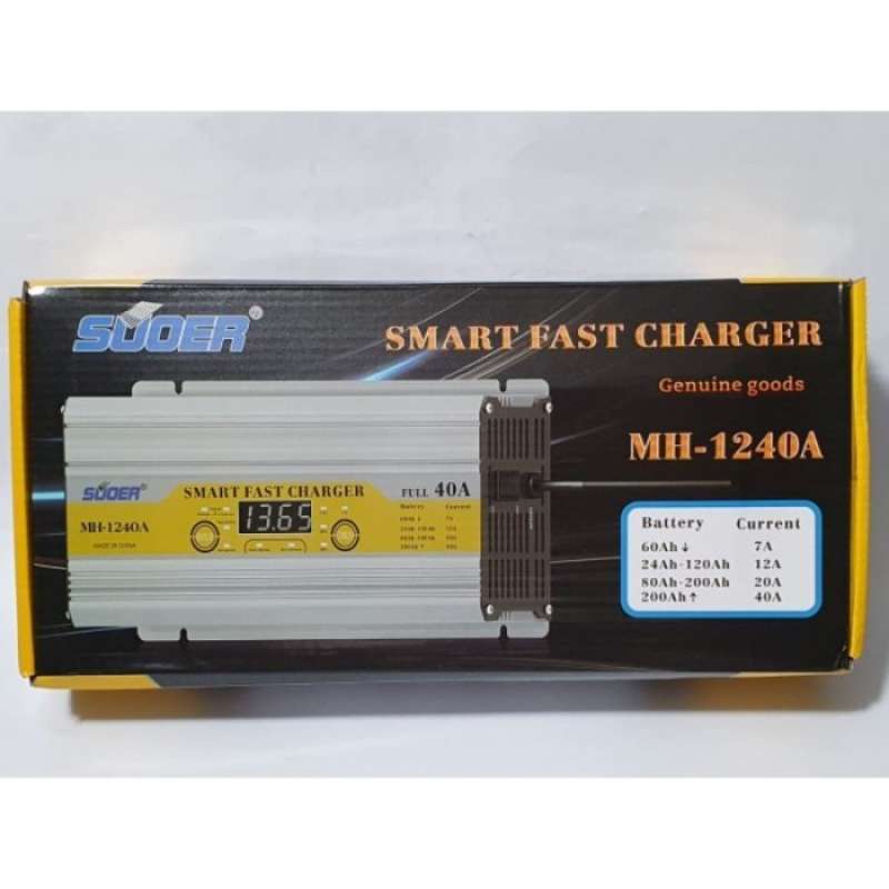 Jual smart fast charger accu aki 12v 40a di Seller Gasta Depn - Kapuk ...