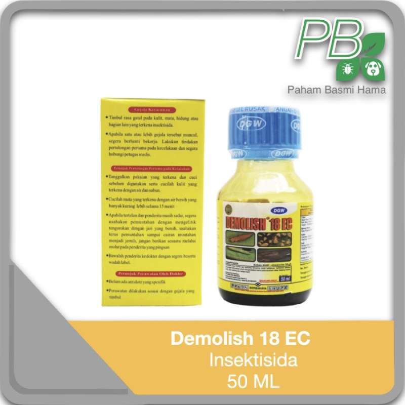 Promo Demolish 18 Ec - Insektisida Tanaman - Abamektin - Basmi Kutu ...