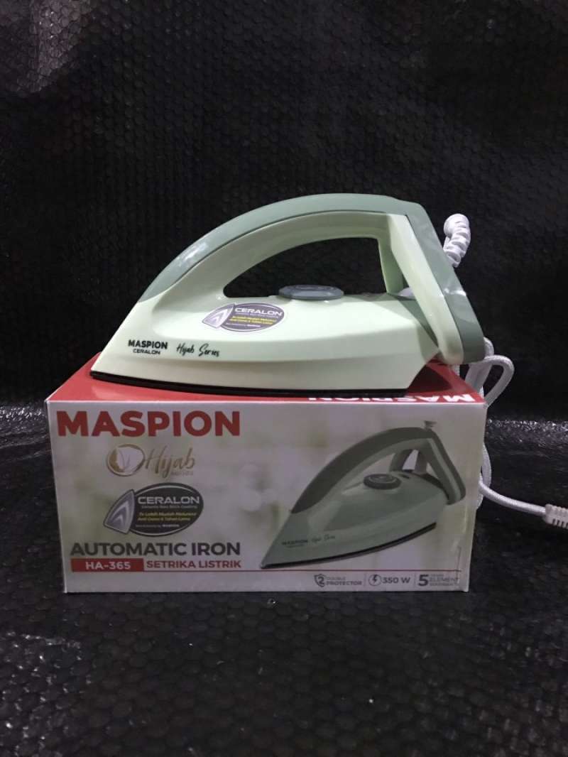 Promo Maspion Hijab Series Ceralon Automatic Iron HA-365 Setrika ...