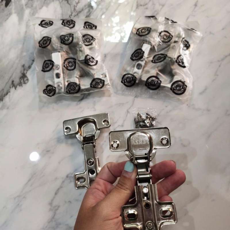 Jual Engsel Sendok Lurus Bengkok Bungkuk Kitchen Set Lemari Engsel Di ...