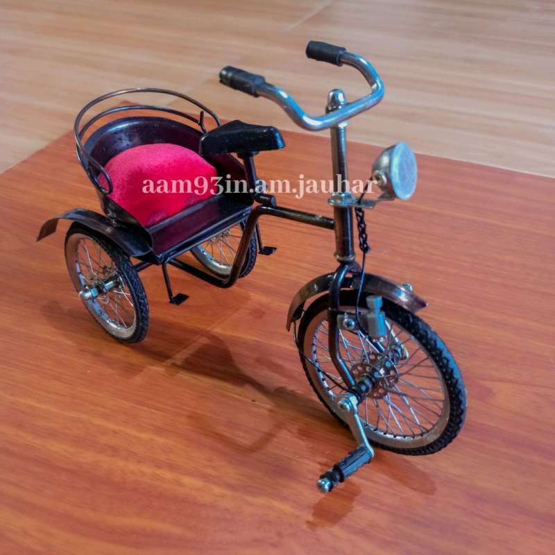 Jual Sepedah Mandarin Roda 3 Tiga Kuno Antik Lama Jadul BECAK sepeda ...