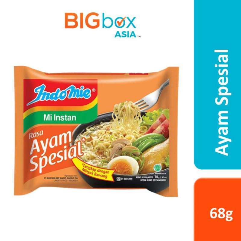 Jual Indomie Goreng Dan Kuah All Variant Aneka Rasa - Ayam Spesial 68 ...