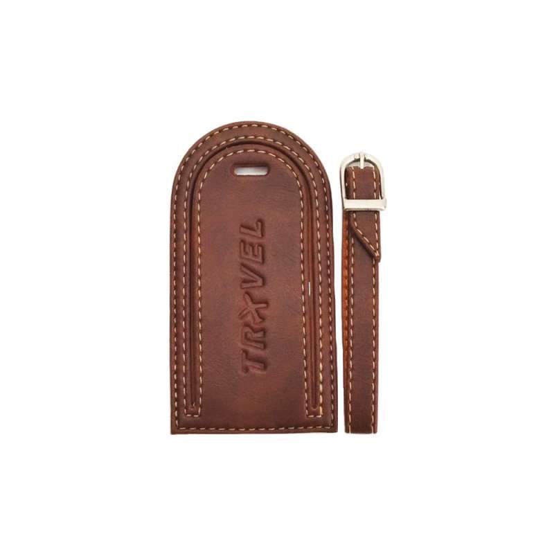 Jual Luggage Tag PVC Leather Name Tag Koper Gantungan Label Nama Tas ...