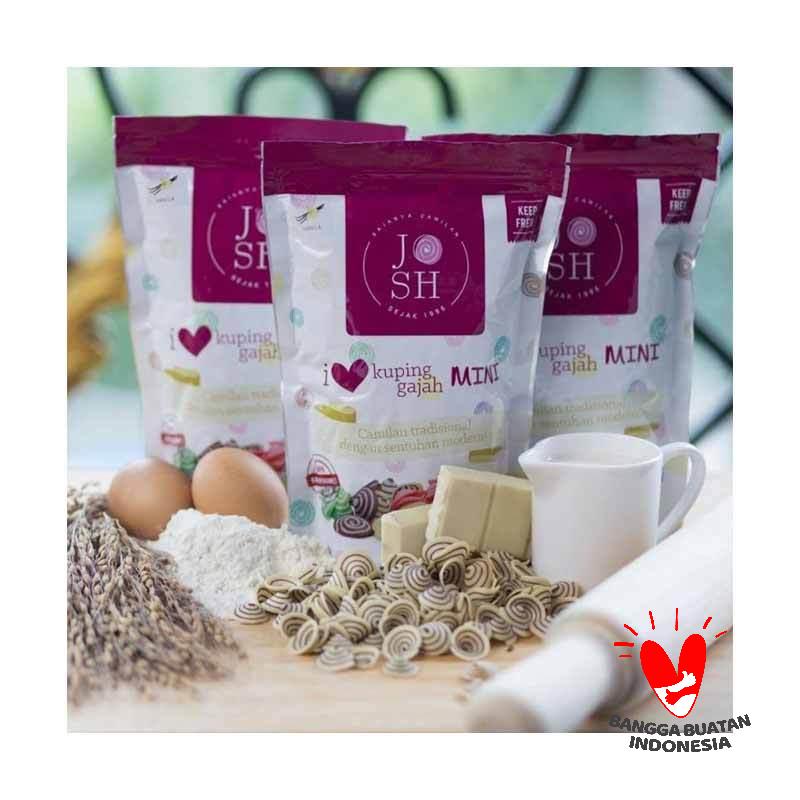 Jual Offline Store Josh Food Rasa Vanilla Cemilan Kuping Gajah Kue