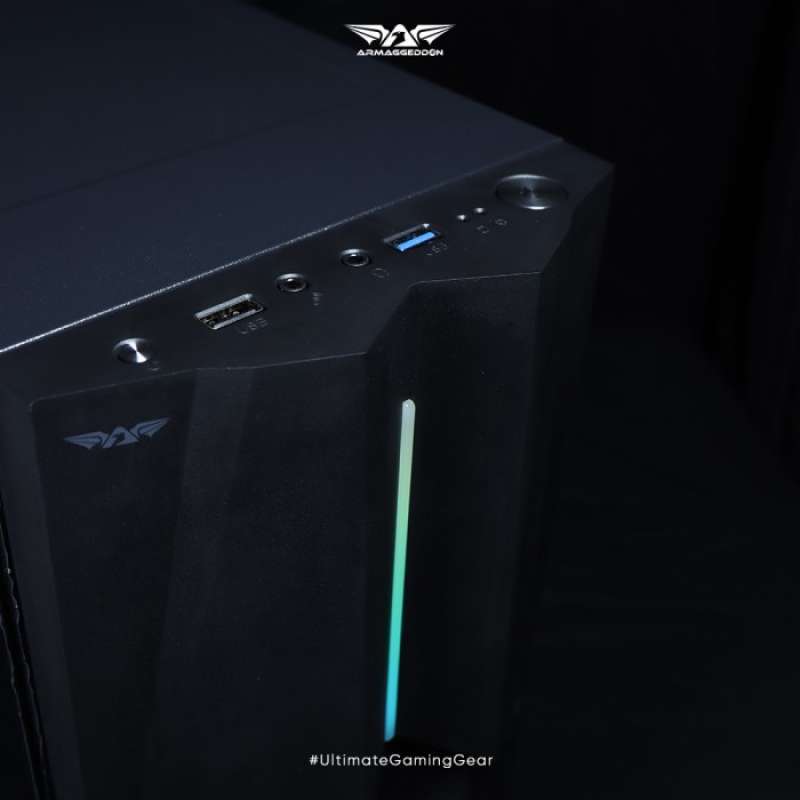 Promo Casing Pc Armaggeddon Tron 1x Casing Pc Gaming M-atx | Rgb Front ...