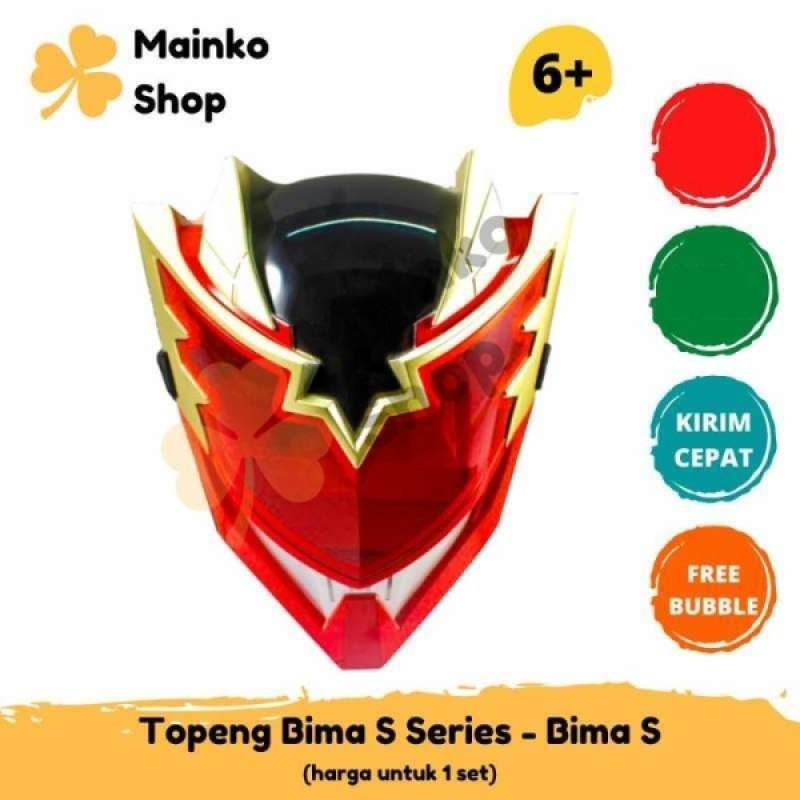 Jual Mainan Topeng Superhero Bima-S Series Original Mnc Action Figure ...