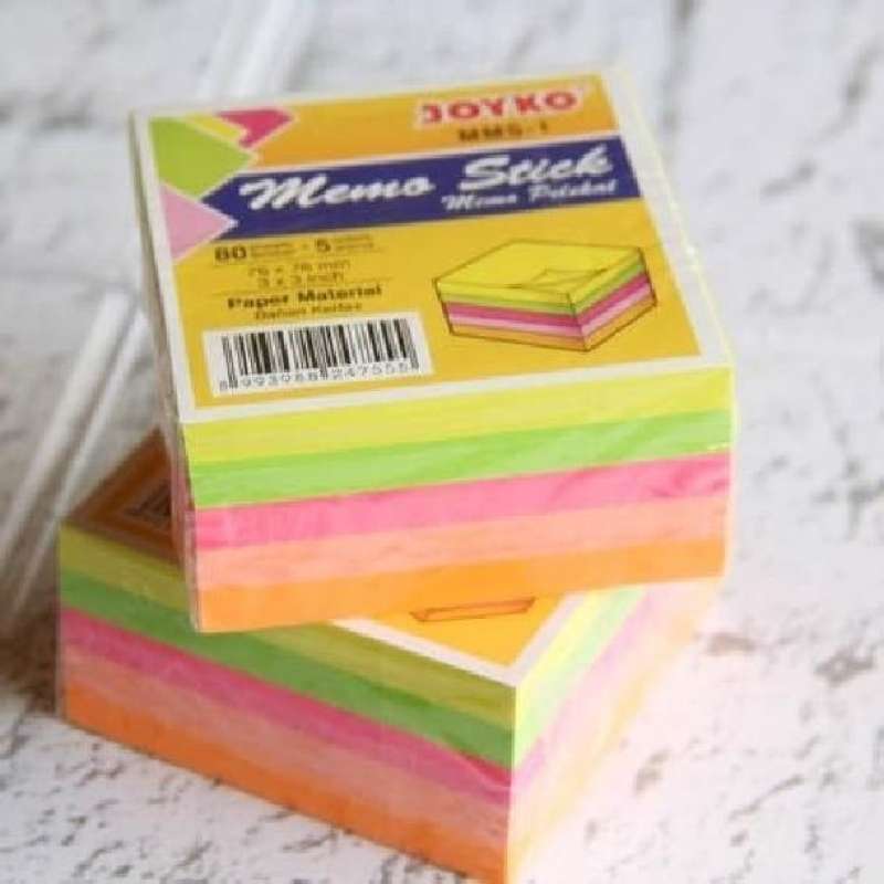 Jual Memo Stick Mms 1 Sticky Note 5 Warna Di Seller Bos Bul89 Sunter