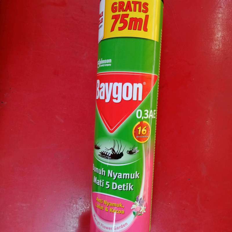 Promo baygon flower garden 600+75ml Diskon 17% di Seller aldo grosir ...