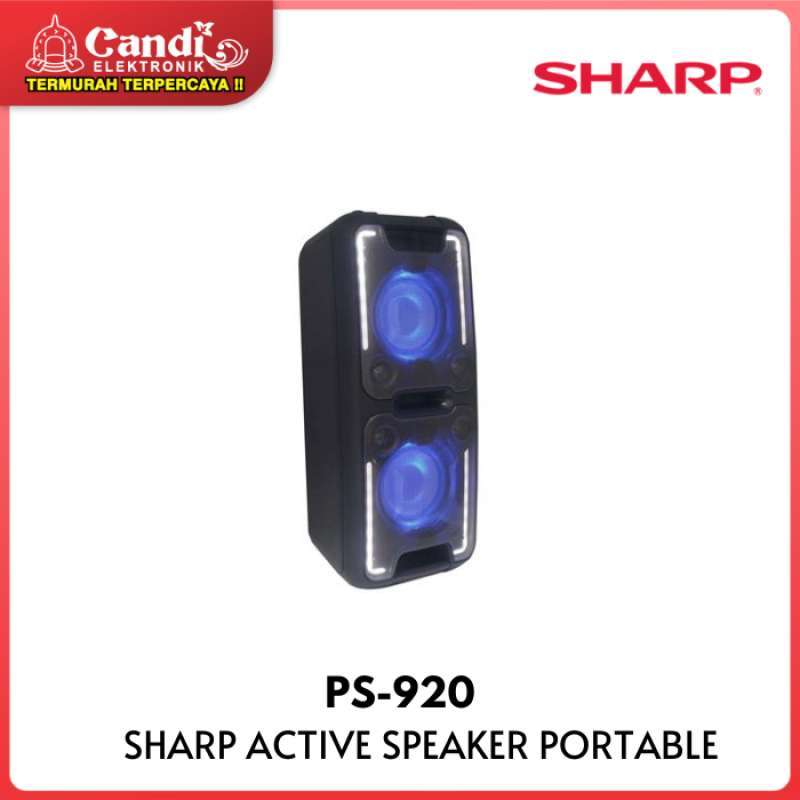 Jual Speaker Aktif Bluetooth Karaoke Portable Sharp Original, Murah ...