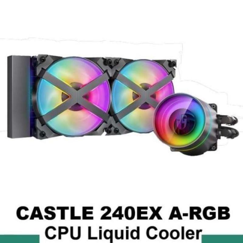 Jual Deepcool Castle 240 EX RGB CPU Liquid Cooler di Seller ...