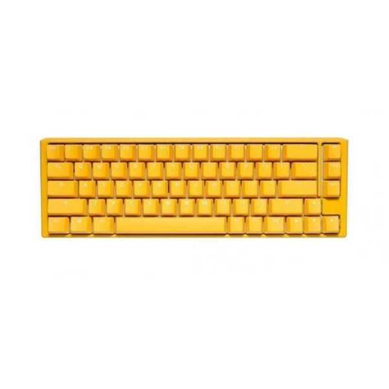 Jual Ducky One 3 Yellow SF 65% / English/ PBT/ Seamless double shot/RGB ...