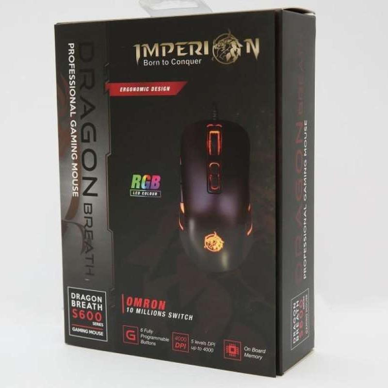 Jual Imperion S600 / Imperion Dragon Breath S600 Gaming Mouse di Seller ...