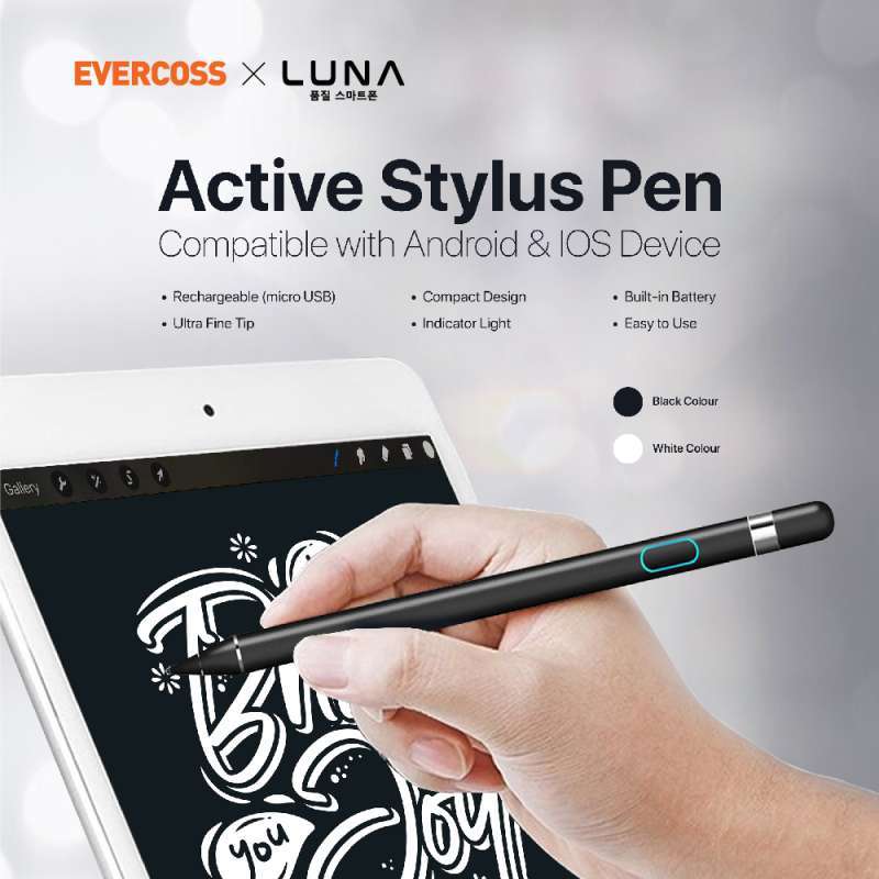 Promo Evercoss X Luna Active Stylus Smart Pen Diskon 38% Di Seller ...