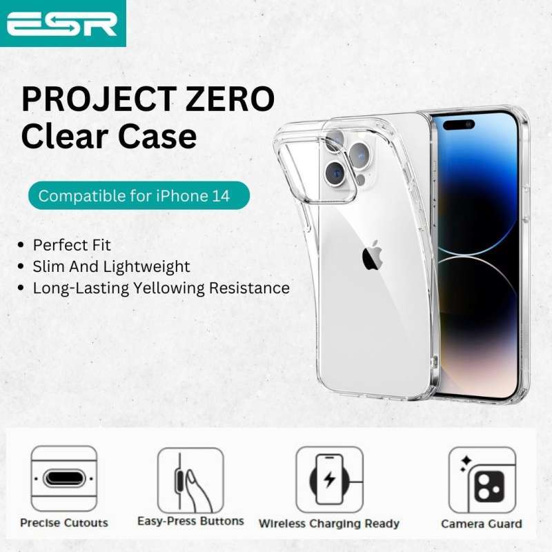 Jual ESR Project Zero Clear Case For iPhone 14 PRO 14 PROMAX - IPhone ...