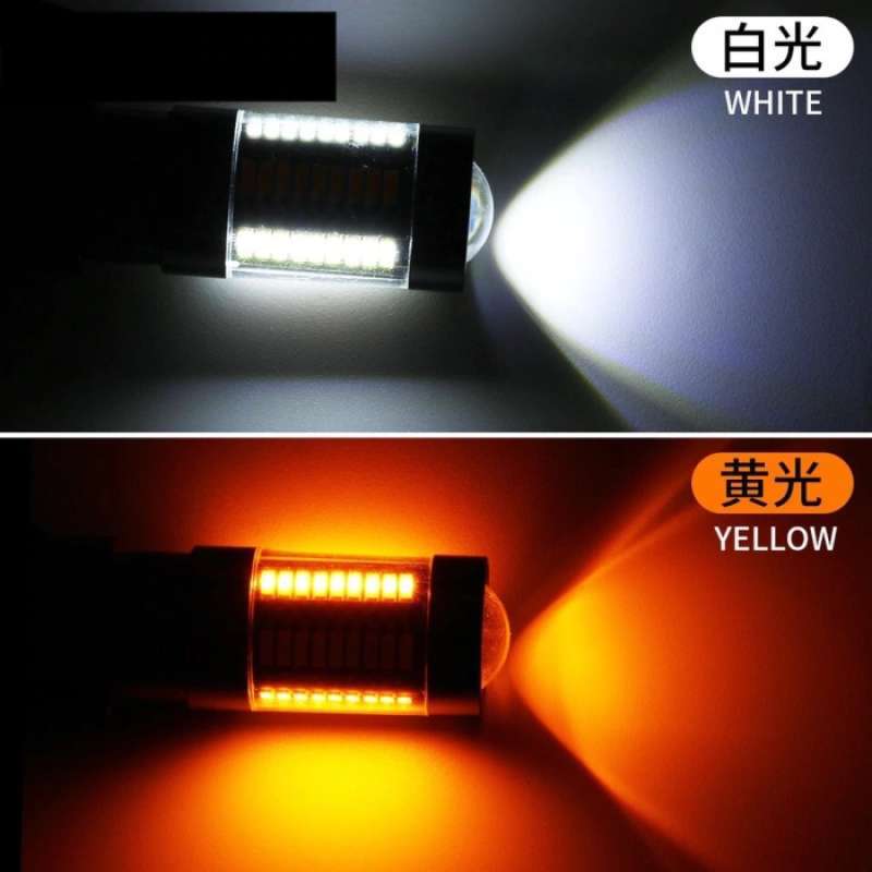 Jual Lampu Sign Mobil Bau15s 66 Smd Bayonet 1 Kaki Plus Senja R135 Di ...