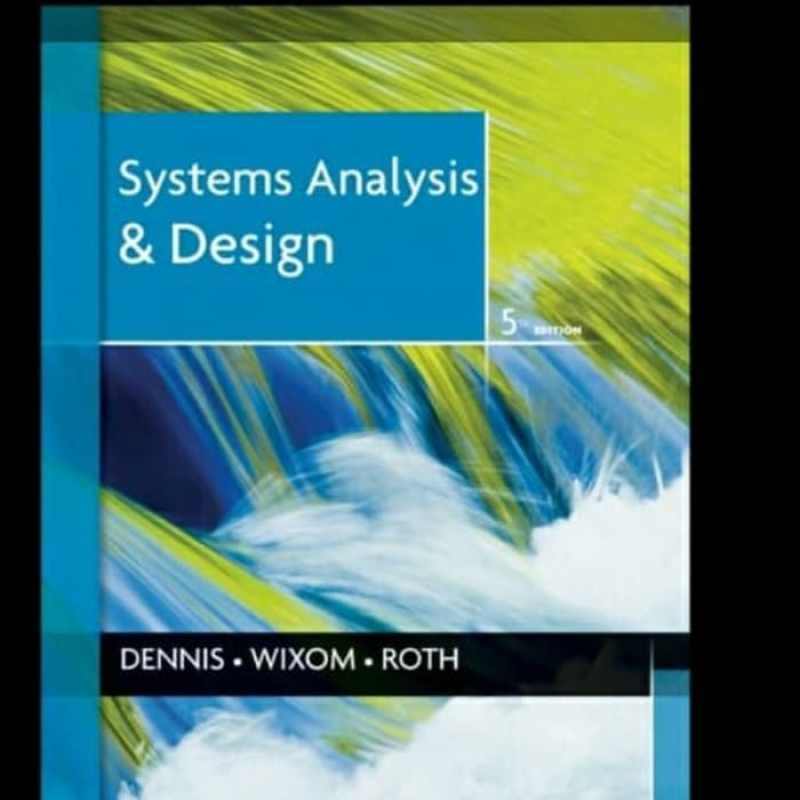 Promo Premium Systems analysis and design 5th edition by Dennis wixom ...