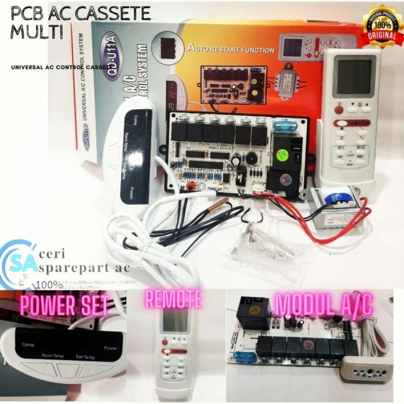 Jual Pcb Ac Universal / Modul Pcb Ac Multi / Ac Gedung / Ac Cassete Di ...