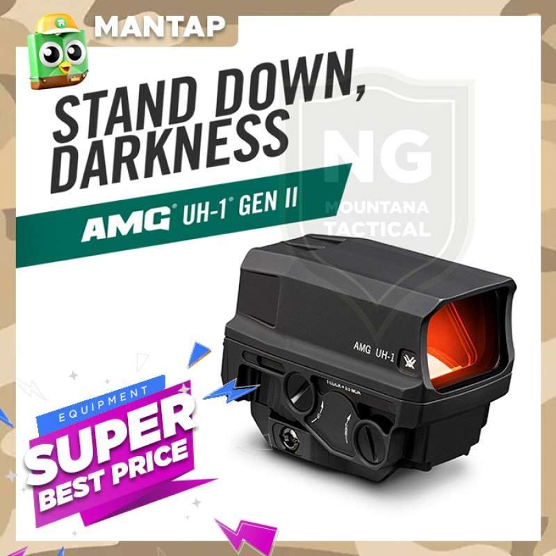 Promo Vortex Razor AMG UH-1 Gen II Holographic Sight 1 MOA Red Dot ...