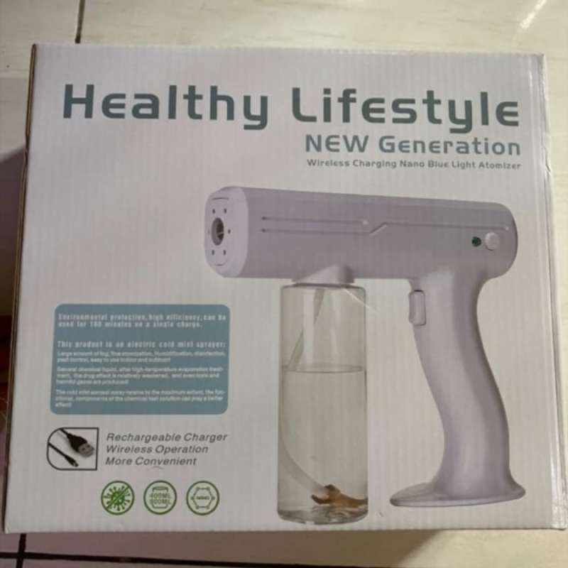 Promo Nano Spray disenfektan gun../ Penyemprot Disenfektan Ruangan ...