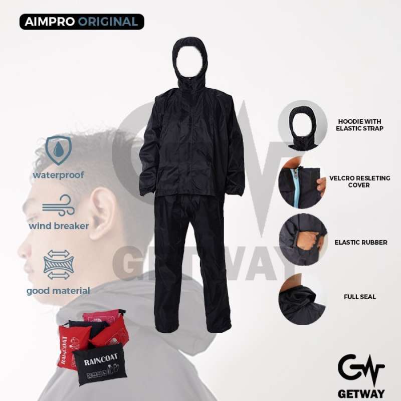 Jual Jas hujan motor - raincoat Tebal awet Anti Rembes Best Quality di ...