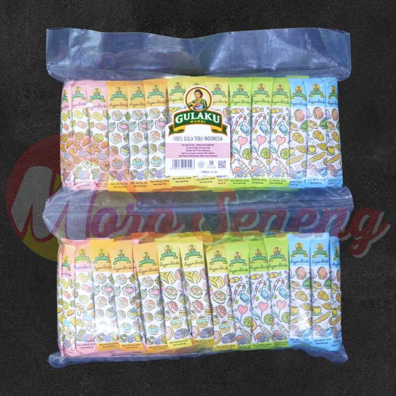 Jual Gulaku Stick Gula Pasir Premium Sachet Gulaku Stik per Pak di ...