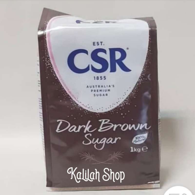 Promo Csr dark brown sugar 1kg | gula merah tebu | premium sugar 100 ...
