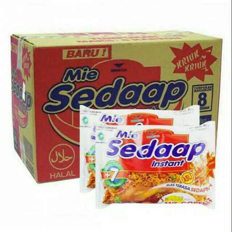 Jual MIE SEDAP GORENG 1 BOX (40 PCS) di Seller Semesta Jaya Otomotif ...