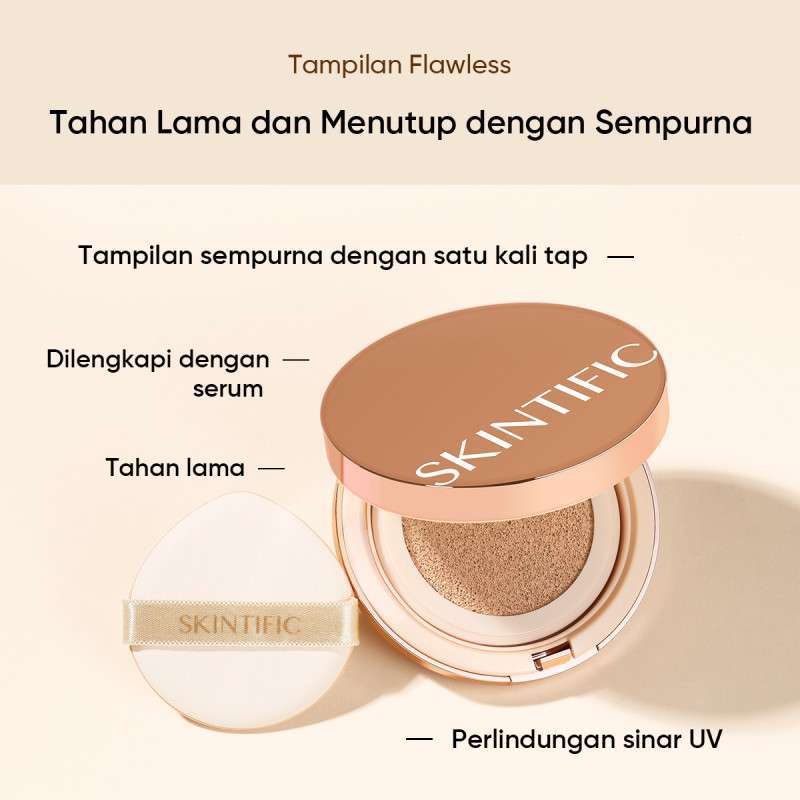 Promo Skintific Cover All Perfect Cushion - 02 Ivory Diskon 15% Di ...
