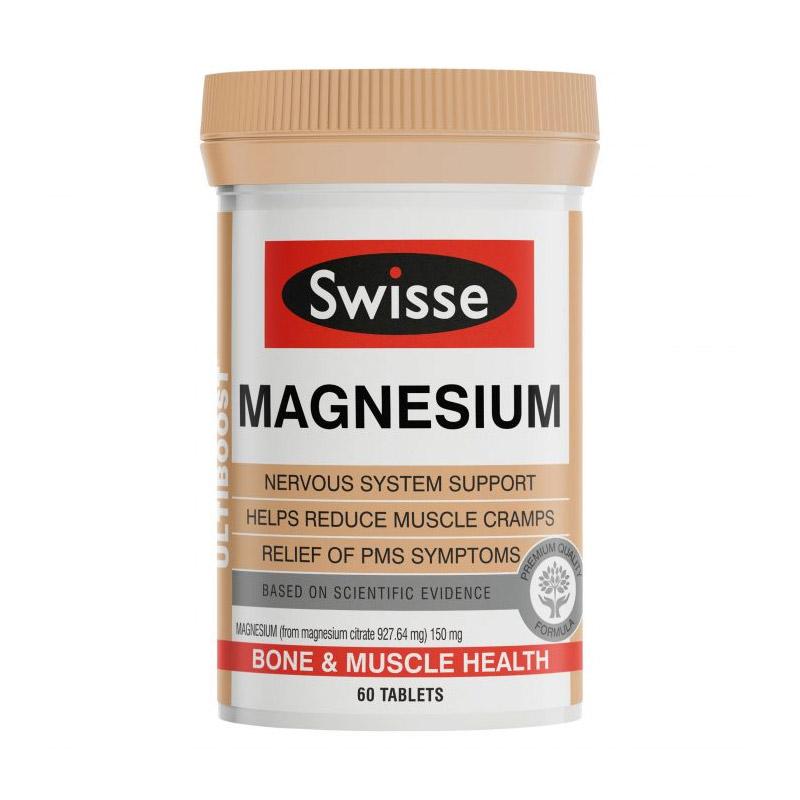 Promo SWISSE Ultiboost Magnesium [60 Tablets] Diskon 40% di Seller ...