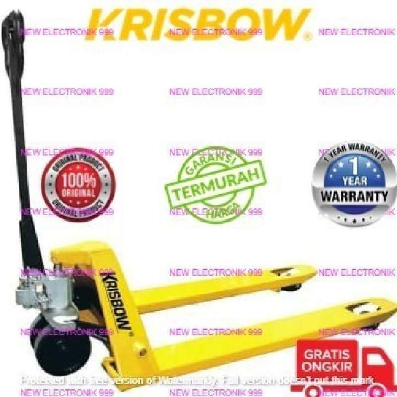 Jual Krisbow Hand Pallet Manual Nylon 68,5x122 Cm 3 Ton KW0500045 di ...