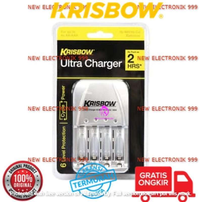 Jual Battery Krisbow Aa Rechargeable 600 Mah Original Murah - Harga ...