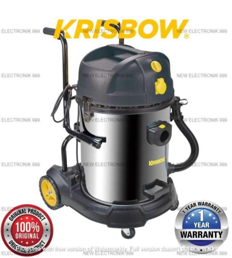 Jual Krisbow WET & DRY VACUUM CLEANER 60L W/POWER SOC 10100238 di ...