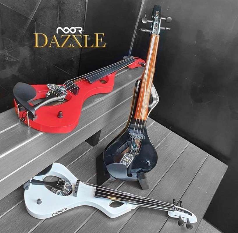 Jual Noor Violin Dazzle/biola Elektrik/electric Violin/biola Di Seller ...