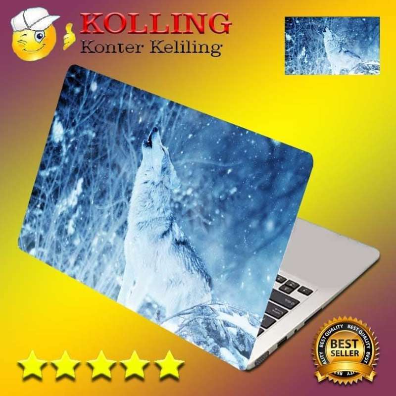 Jual Garskin Laptop wolf predator Skin Laptop Stiker Laptop di Seller ...