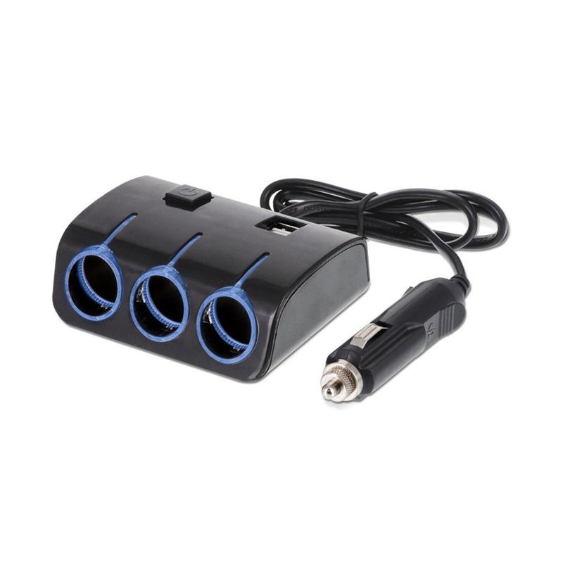 Jual ZEN Car Cigarette Lighter Splitter Cabang Colokan Api Rokok Mobil ...