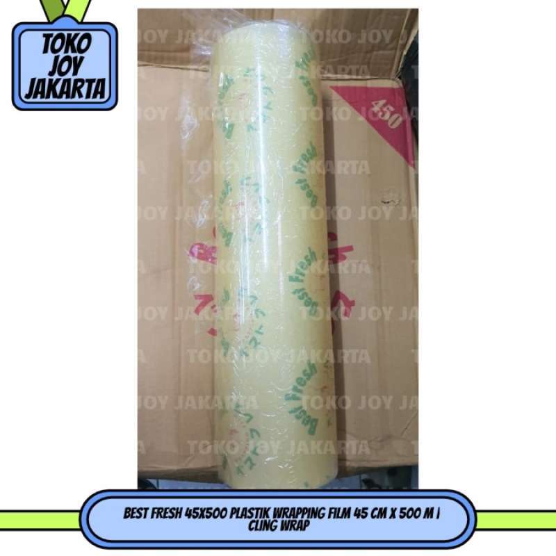 Promo BEST FRESH 45x500 Plastik Wrapping Film 45 cm x 500 m Cling Wrap ...