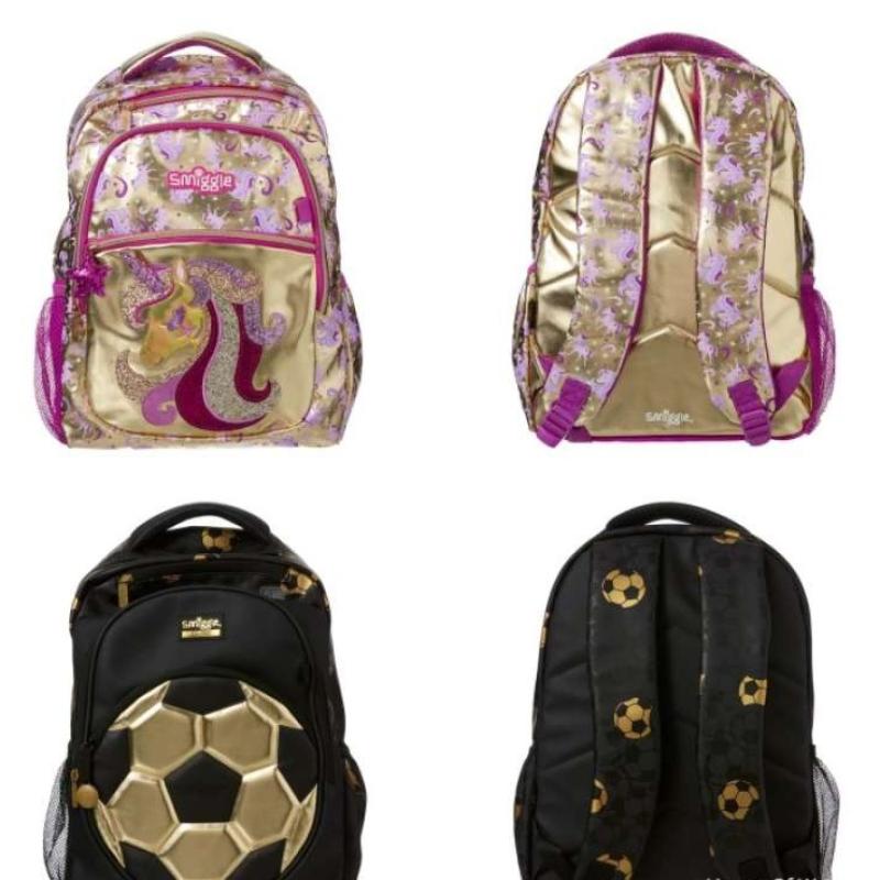 Jual SMIGGLE GOLD BACKPACK - TAS SMIGGLE BACKPACK di Seller Store Hanzo ...