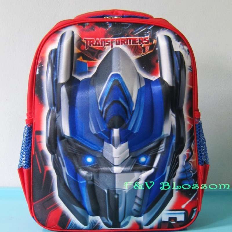 Jual Tas Sekolah Anak Ransel Sd Transformer Bumble Bee - Optimus Prime ...
