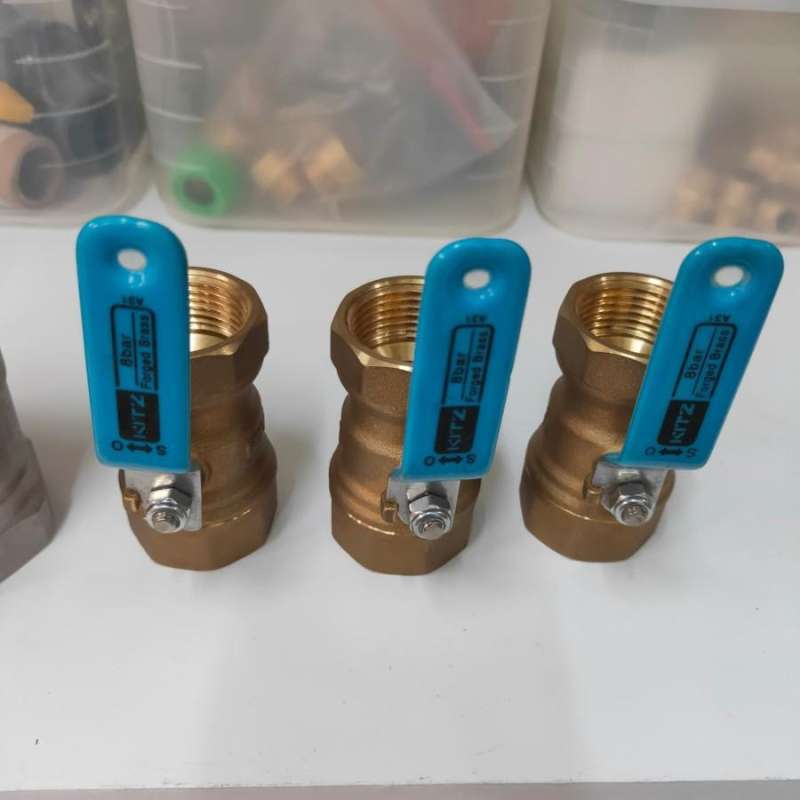 Jual Stop kran Ball Valve KITZ biru 1 8 bar di Seller KARYA SUKSES TEKNIK - Kota Jakarta Barat ...