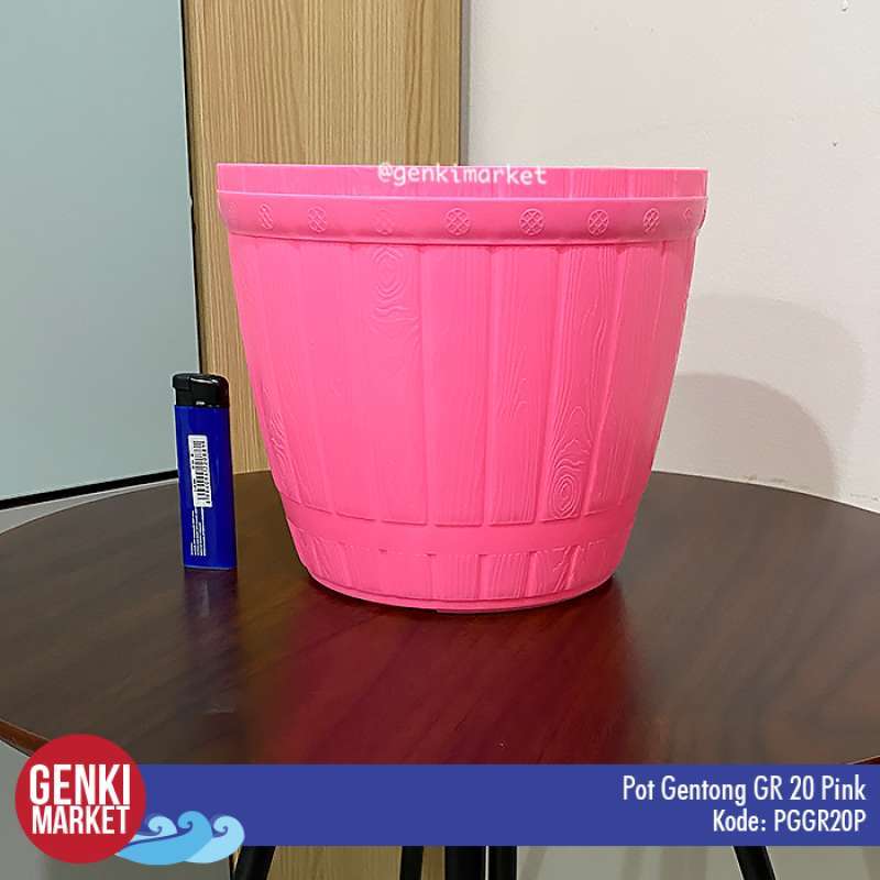 Jual Pot Gentong GR 20 / Pot Bunga Kebun Taman / Pot Gentong Putih ...