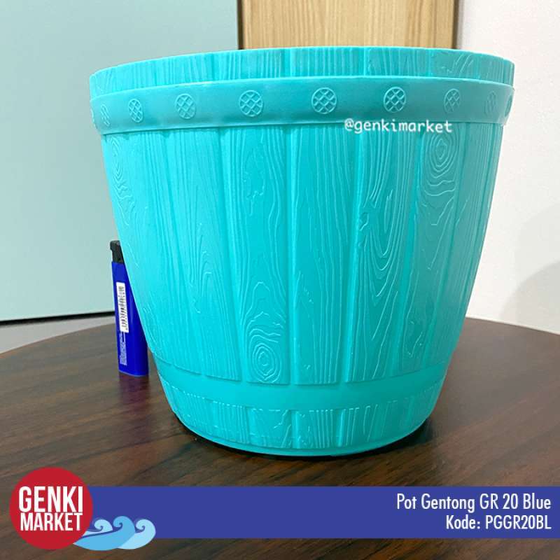 Jual Pot Gentong Gr 20 / Pot Bunga Kebun Taman / Pot Gentong Putih ...