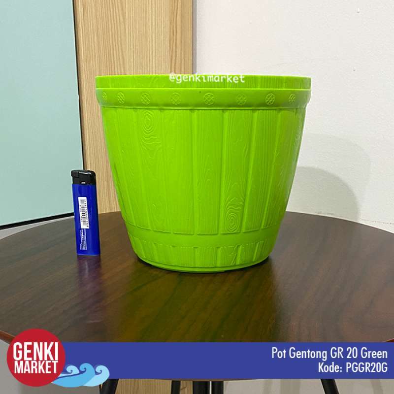 Jual Pot Gentong GR 20 / Pot Bunga Kebun Taman / Pot Gentong Putih ...