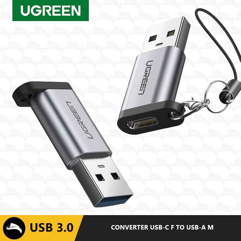 Jual UGREEN 50533 USB TYPE C FEMALE TO USB A MALE 3.0 CONVERTER ...
