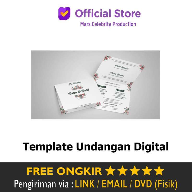 Jual Paket Template Desain Undangan Digital Cetak Premium Format Cdr Psd Ppt All Template Design ...