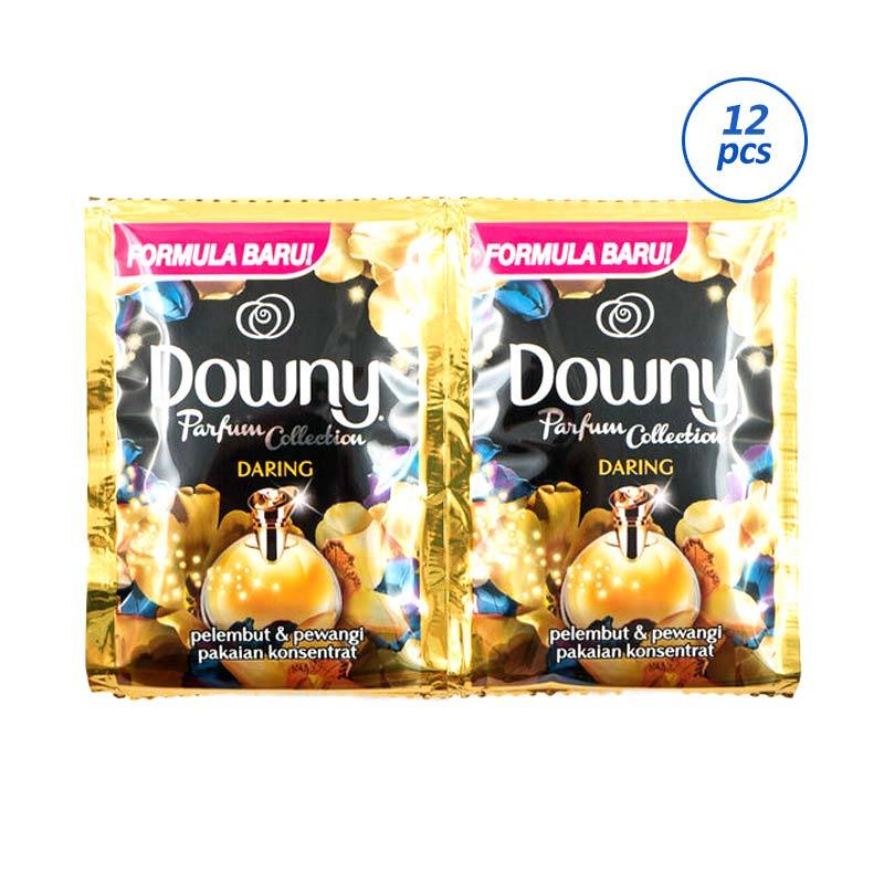 Jual Downy Daring Pelembut & Pelicin Pakaian [20 Ml/ 12 Sachet] Di ...
